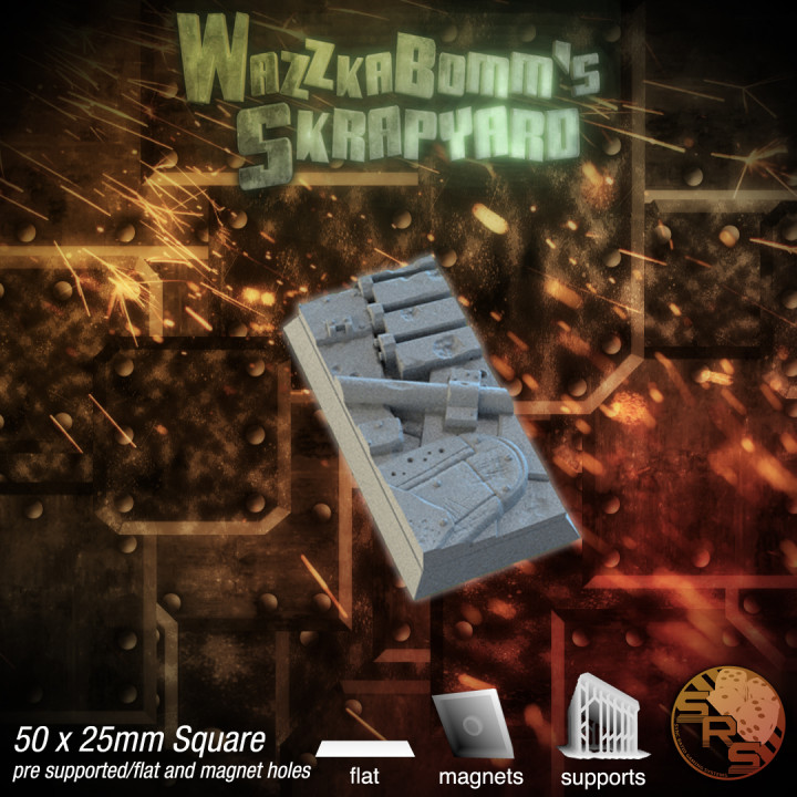 3D Printable Scrap Bases by Sync Ratio Systems