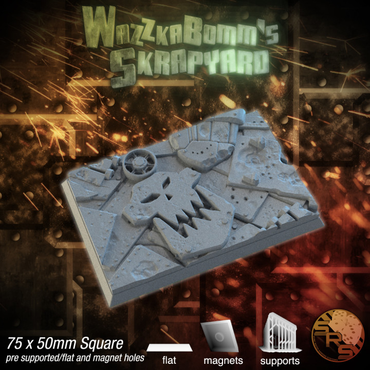 3D Printable Scrap Bases by Sync Ratio Systems