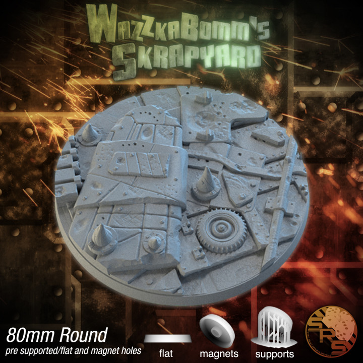 3D Printable Scrap Bases by Sync Ratio Systems