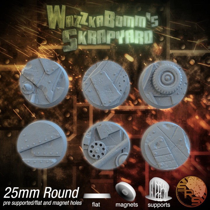 3D Printable Scrap Bases by Sync Ratio Systems