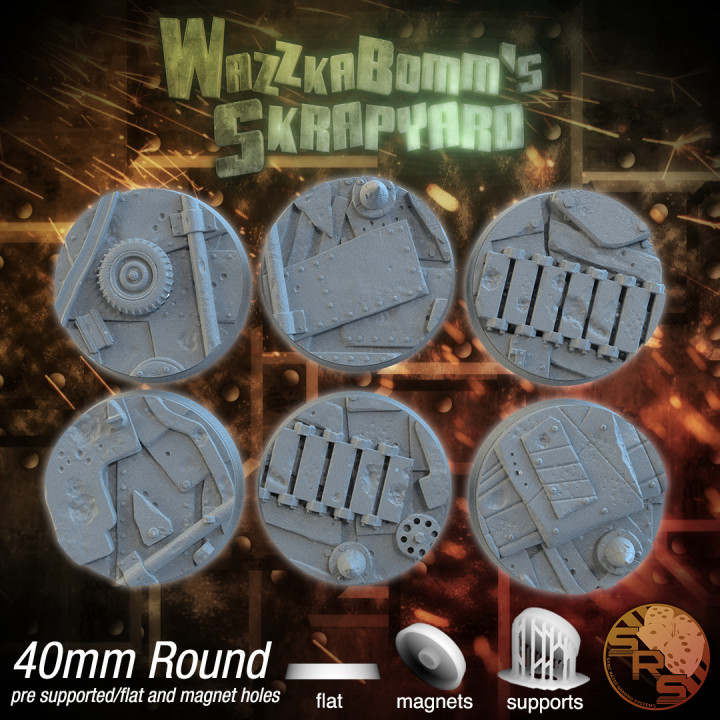 3D Printable Scrap Bases by Sync Ratio Systems