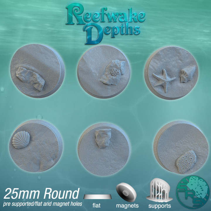 3D Printable Underwater Bases by Sync Ratio Systems