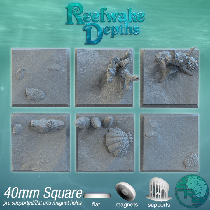 3D Printable Underwater Bases by Sync Ratio Systems