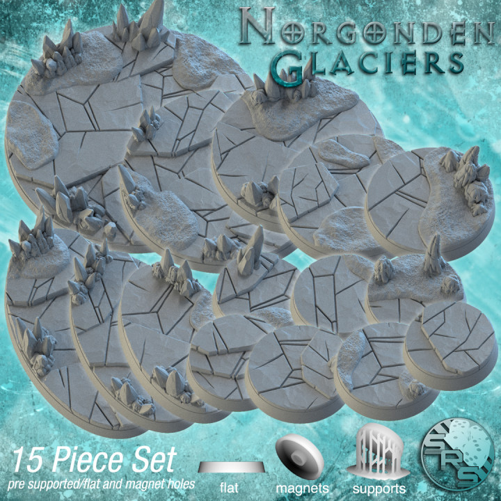 3D Printable Ice Bases by Sync Ratio Systems