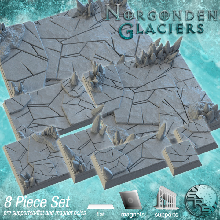 3D Printable Ice Bases by Sync Ratio Systems