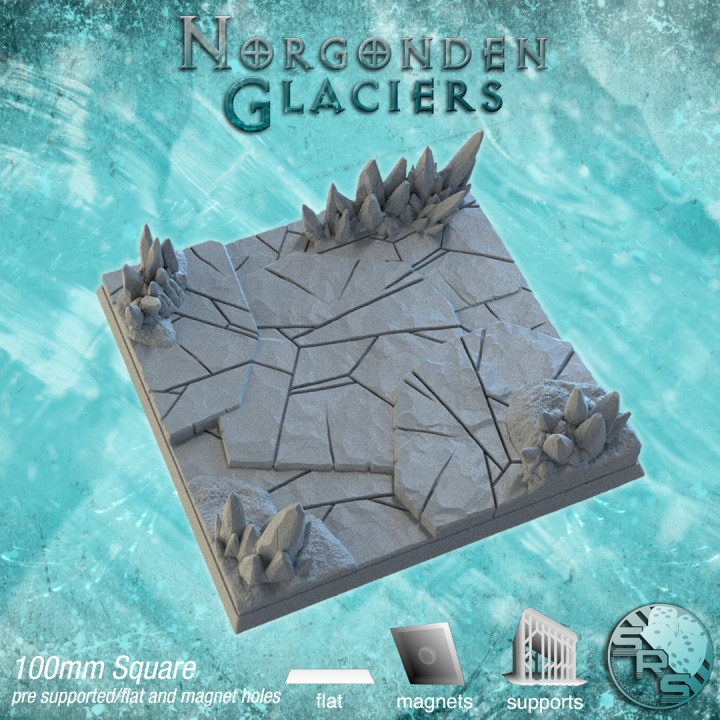 3D Printable Ice Bases by Sync Ratio Systems