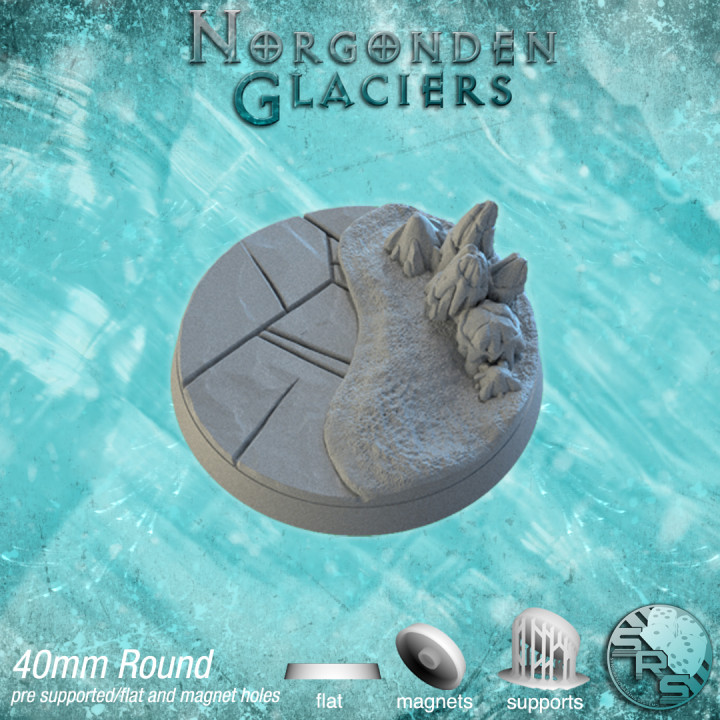 3D Printable Ice Bases by Sync Ratio Systems