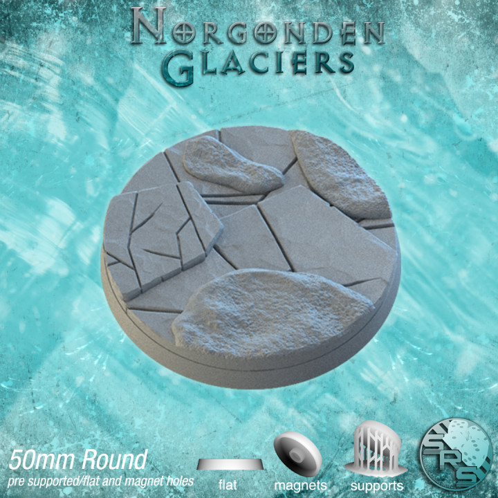 3D Printable Ice Bases by Sync Ratio Systems