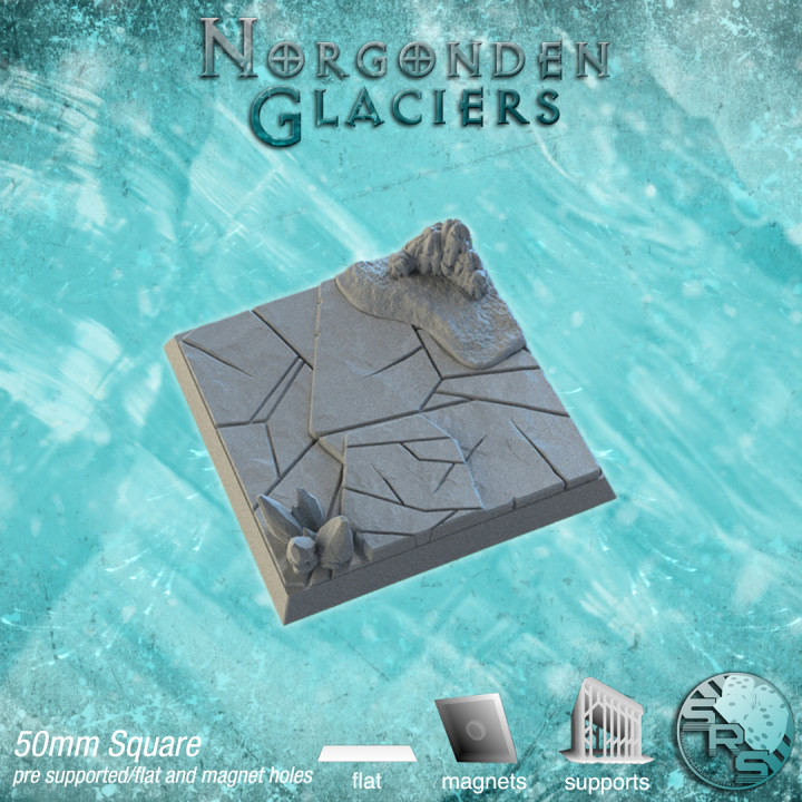 3D Printable Ice Bases by Sync Ratio Systems