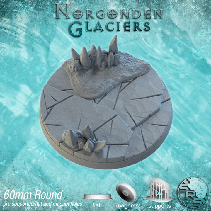 3D Printable Ice Bases by Sync Ratio Systems