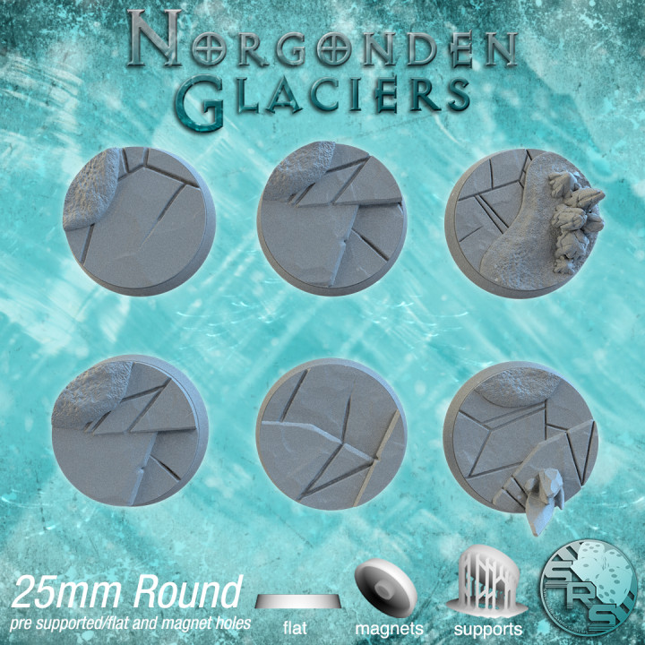 3D Printable Ice Bases by Sync Ratio Systems