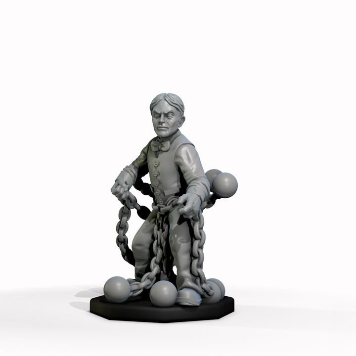 3D Printable The Great Houdini Cthulhu Investigator 32mm RPG Tabletop ...