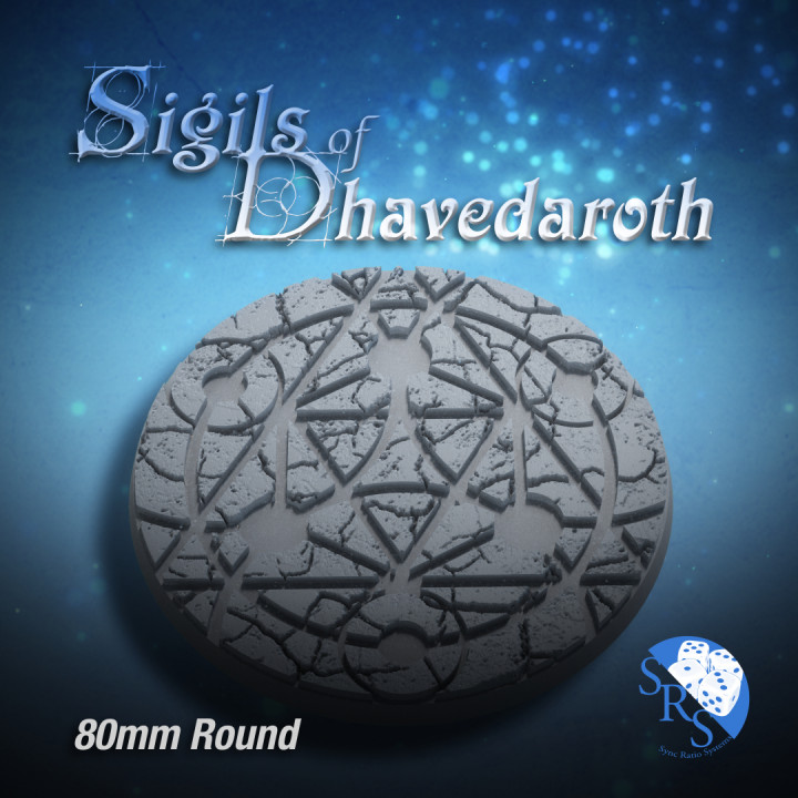 3D Printable Alchemy Base (New) by SRS Studios