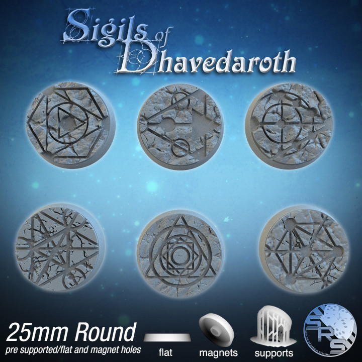 3D Printable Alchemy Base (New) by SRS Studios