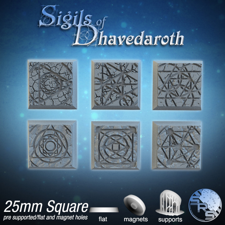 3D Printable Alchemy Base (New) by SRS Studios