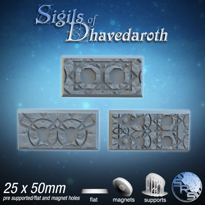 3D Printable Alchemy Base (New) by SRS Studios