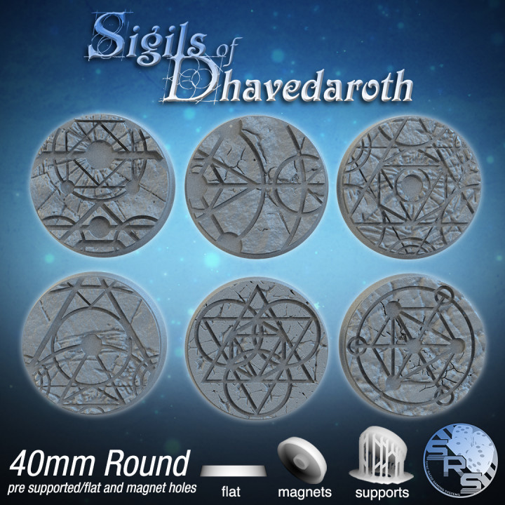 3D Printable Alchemy Base (New) by SRS Studios