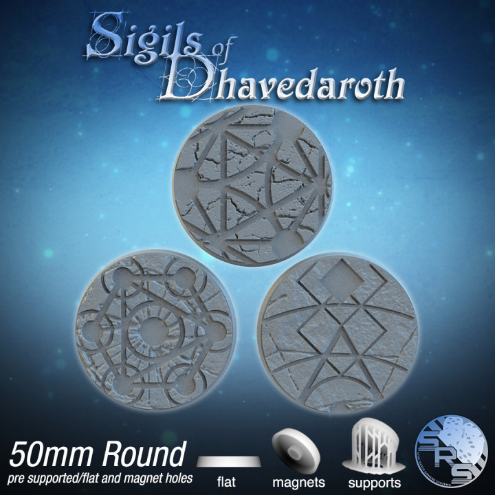 3D Printable Alchemy Base (New) by SRS Studios