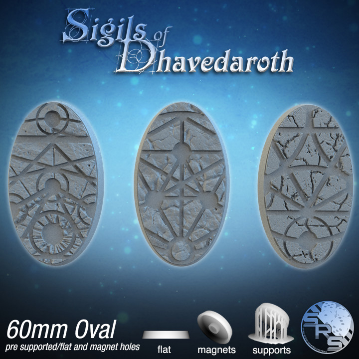 3D Printable Alchemy Base (New) by SRS Studios