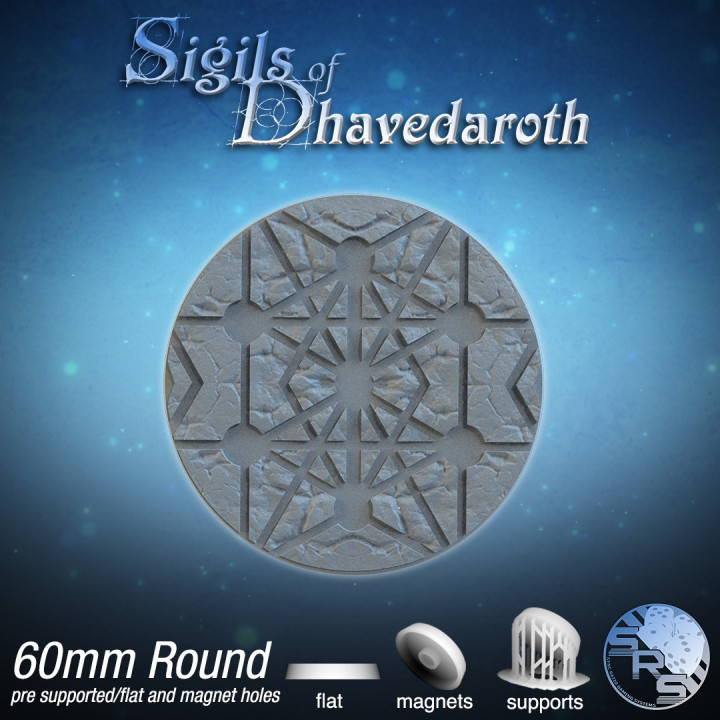 3D Printable Alchemy Base (New) by SRS Studios