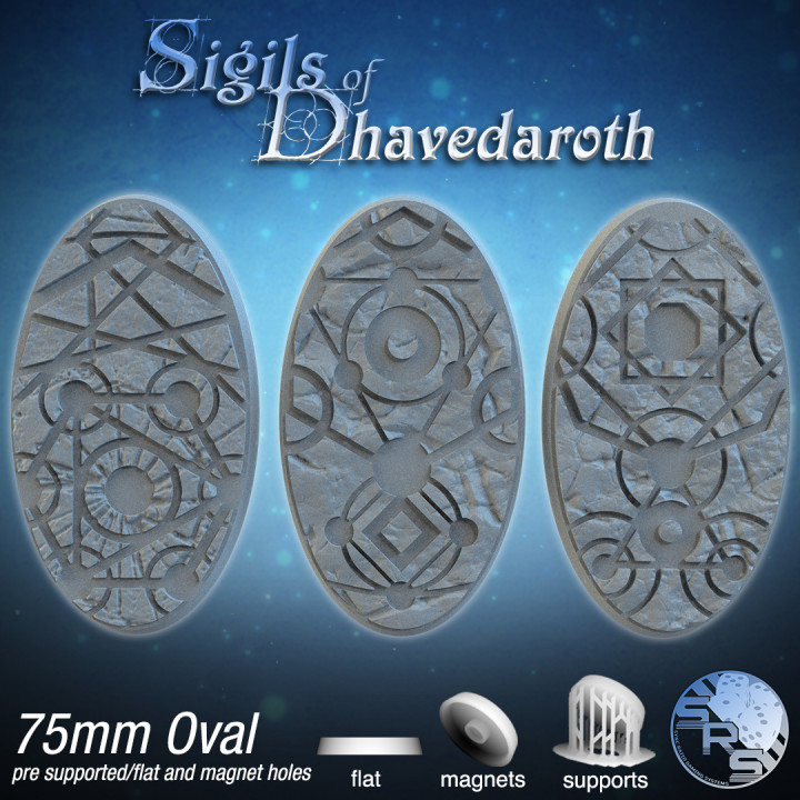 3D Printable Alchemy Base (New) by SRS Studios