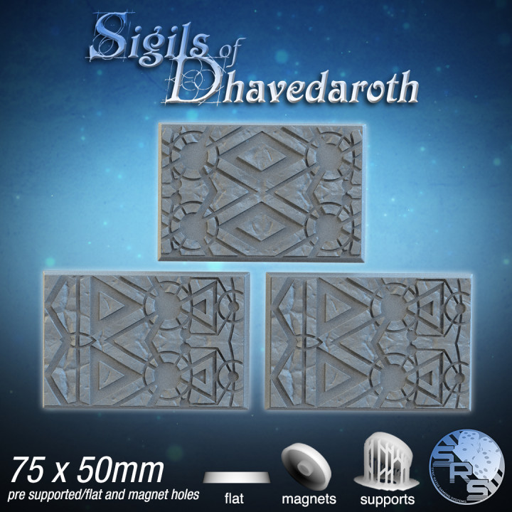 3D Printable Alchemy Base (New) by SRS Studios