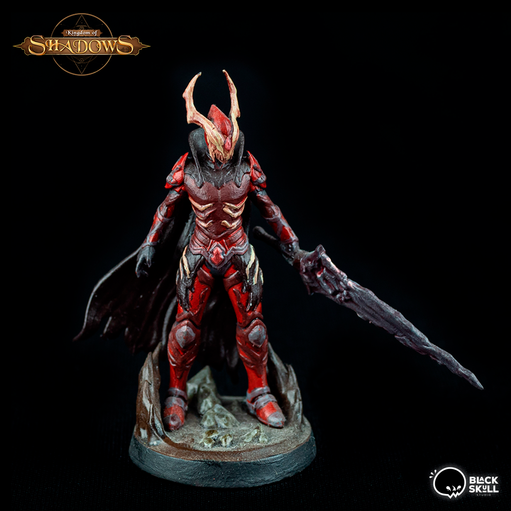 3D Printable Abadon - Demon King by Black Skull Studio
