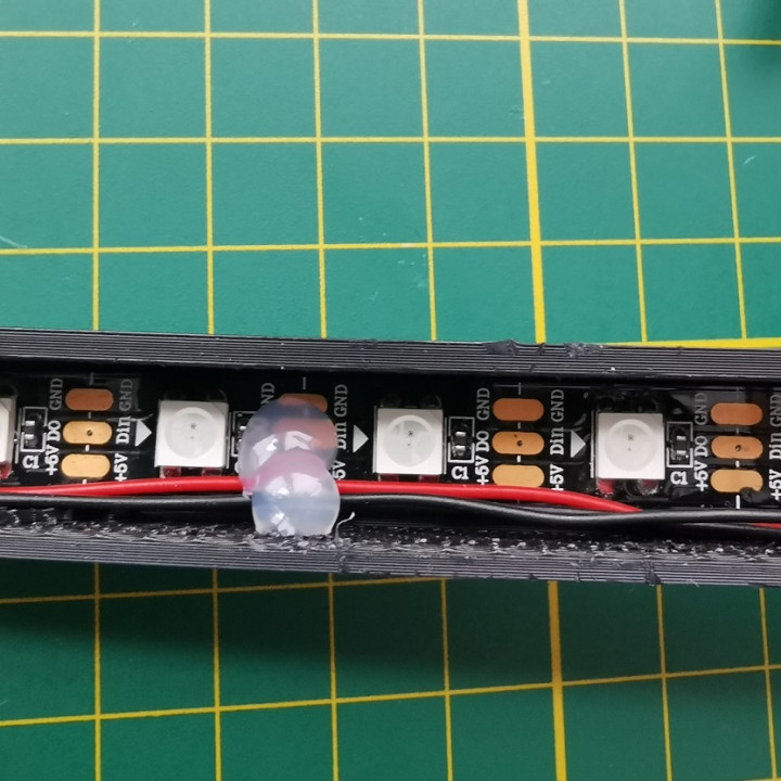 3D Printable LED Lamp by rappi