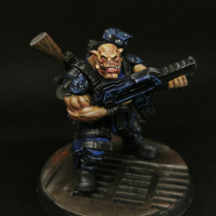 3D Printable UGOK COLONIAL OFFICER CAPTAIN RENE REKESTAS by PAPSIKELS ...