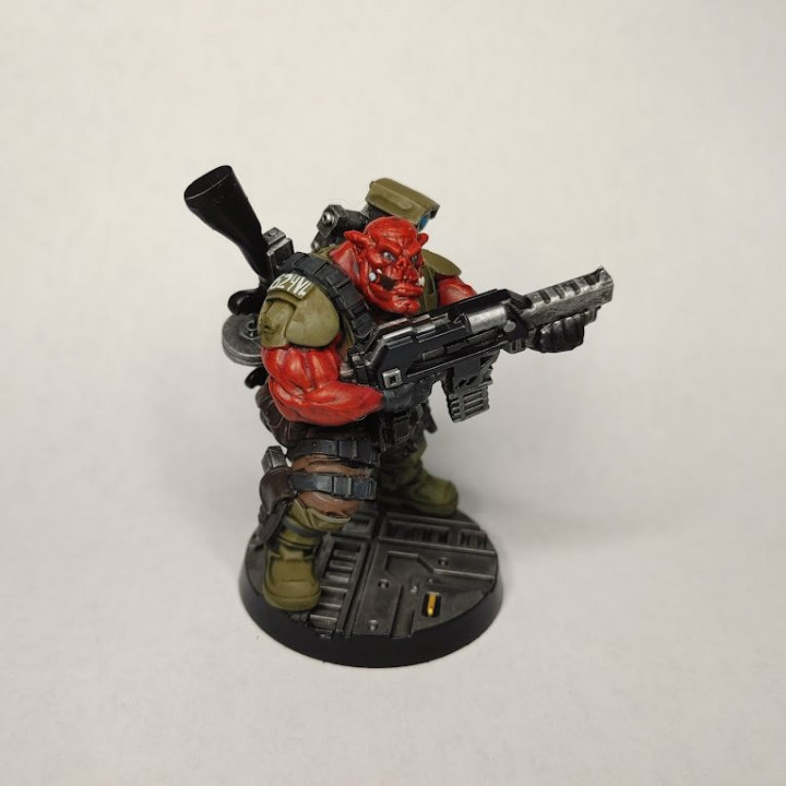 3D Printable UGOK COLONIAL OFFICER CAPTAIN RENE REKESTAS by PAPSIKELS ...