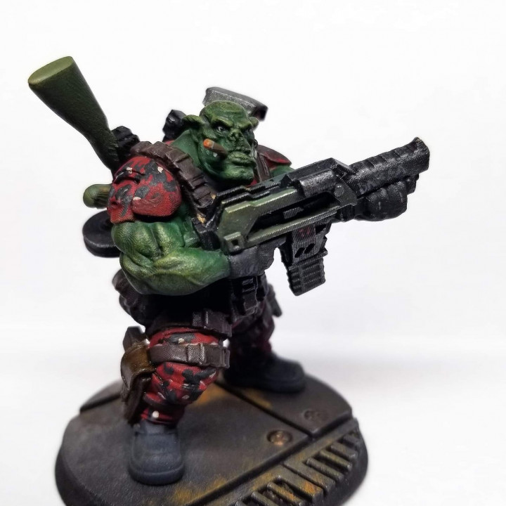 3D Printable UGOK COLONIAL OFFICER CAPTAIN RENE REKESTAS by PAPSIKELS ...