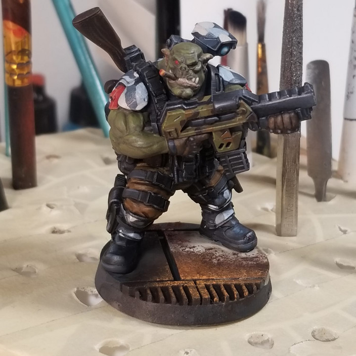 3D Printable UGOK COLONIAL OFFICER CAPTAIN RENE REKESTAS by PAPSIKELS ...