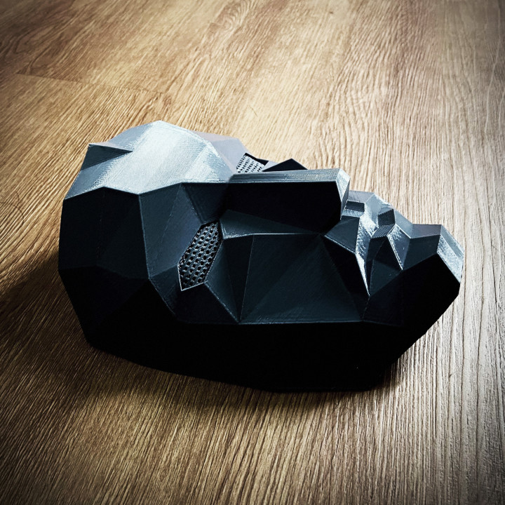 3D Print of Front Man Mask - Halloween Cosplay by 3DpropsDesigns