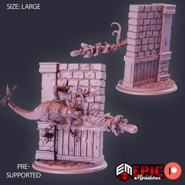 3D Printable Rust Creeper Set / Metal Eating Insect Monster / Classic ...