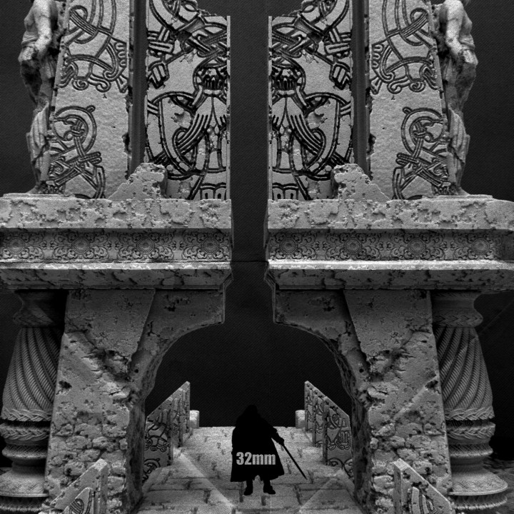 3D Printable The Shadow Bridge by Dungeon Master