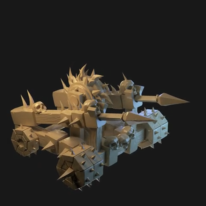 3D Printable Siege Elements by Claudia'Sculpts