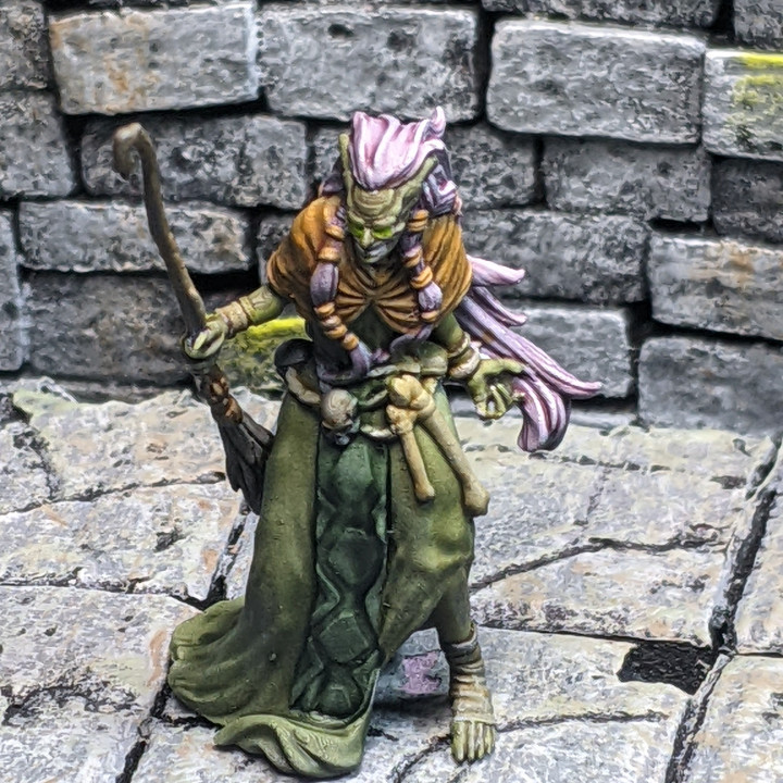 3D Print of Night Hag Broom / Old Demon Witch / Classic Devil Encounter ...