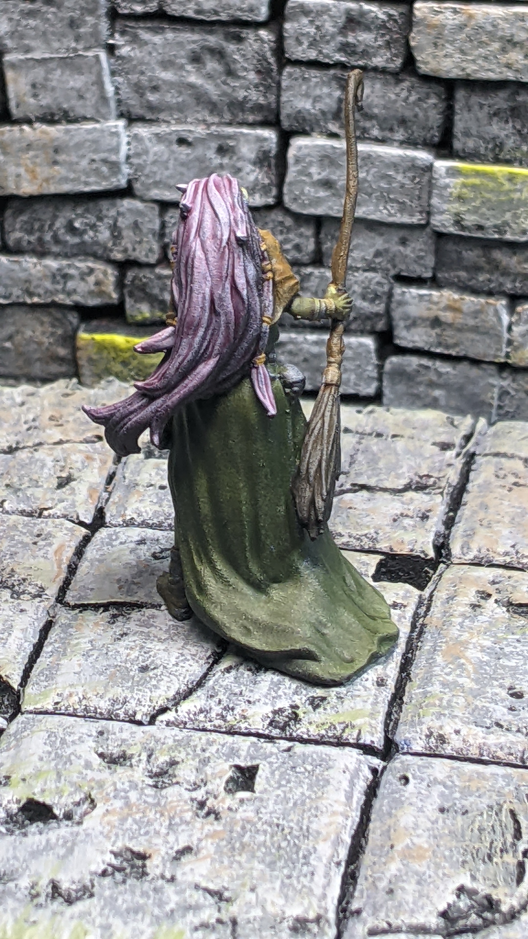 3D Printable Night Hag Broom / Old Demon Witch / Classic Devil ...