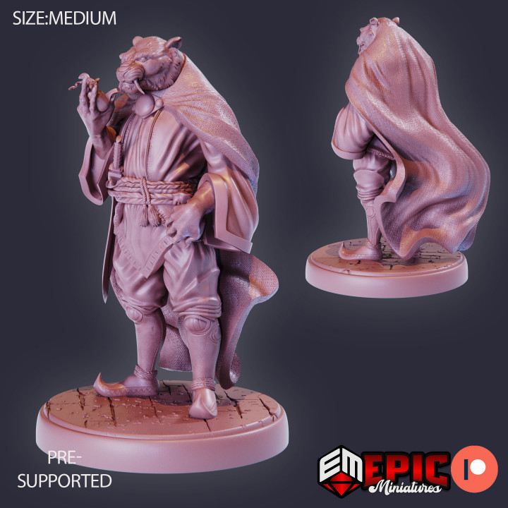 3D Printable Rakshasa Set / Tiger Demon / Classic Devil Encounter by ...