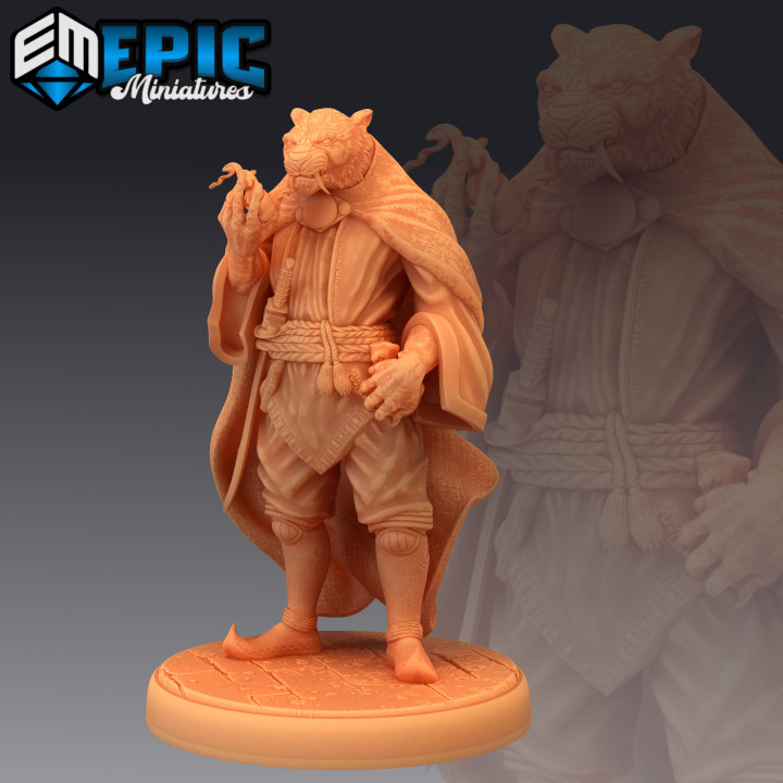 3D Printable Rakshasa Set / Tiger Demon / Classic Devil Encounter by ...