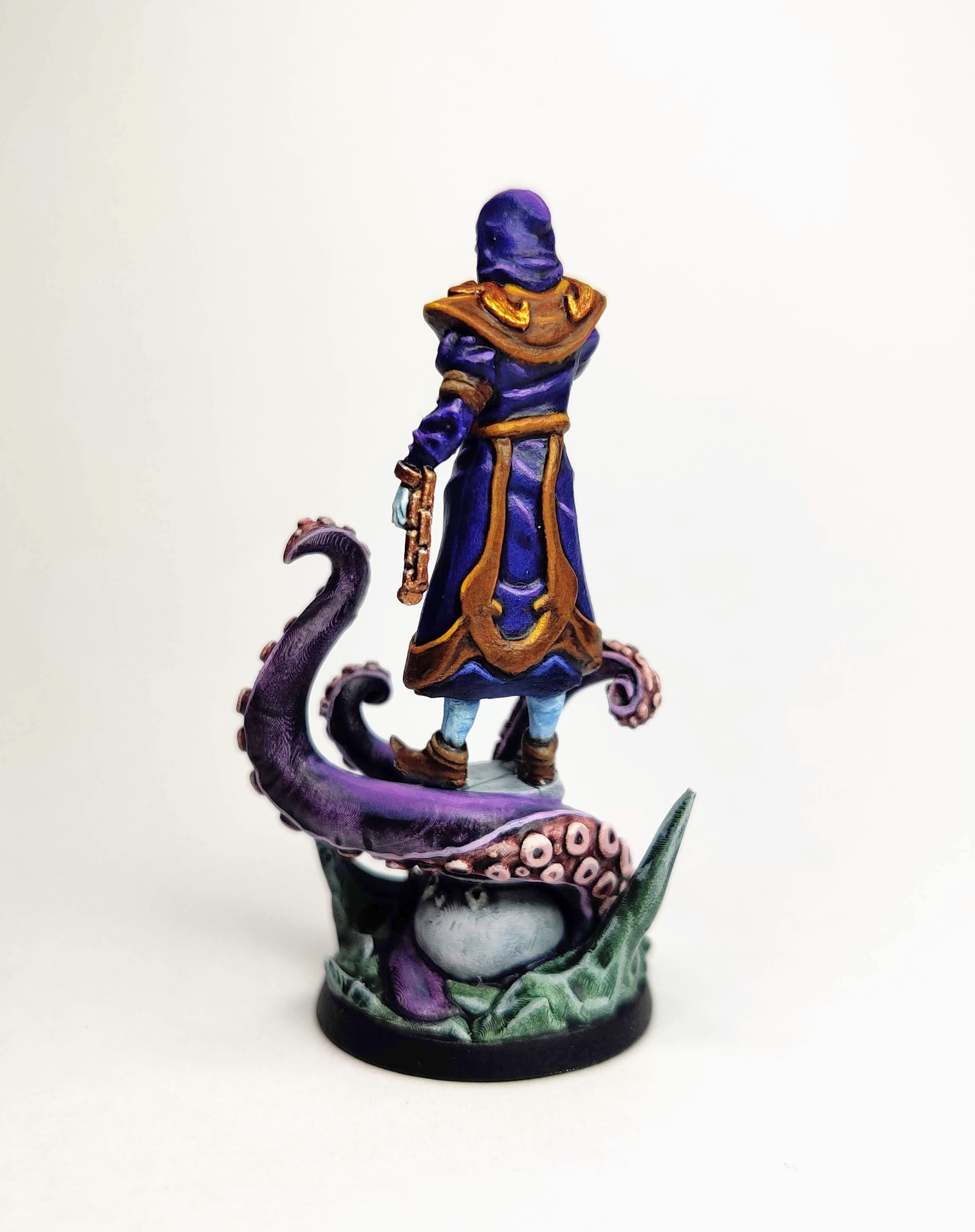 3D Printable Dark Cultist / Evil Chained Sorcerer / Demon & Devil ...