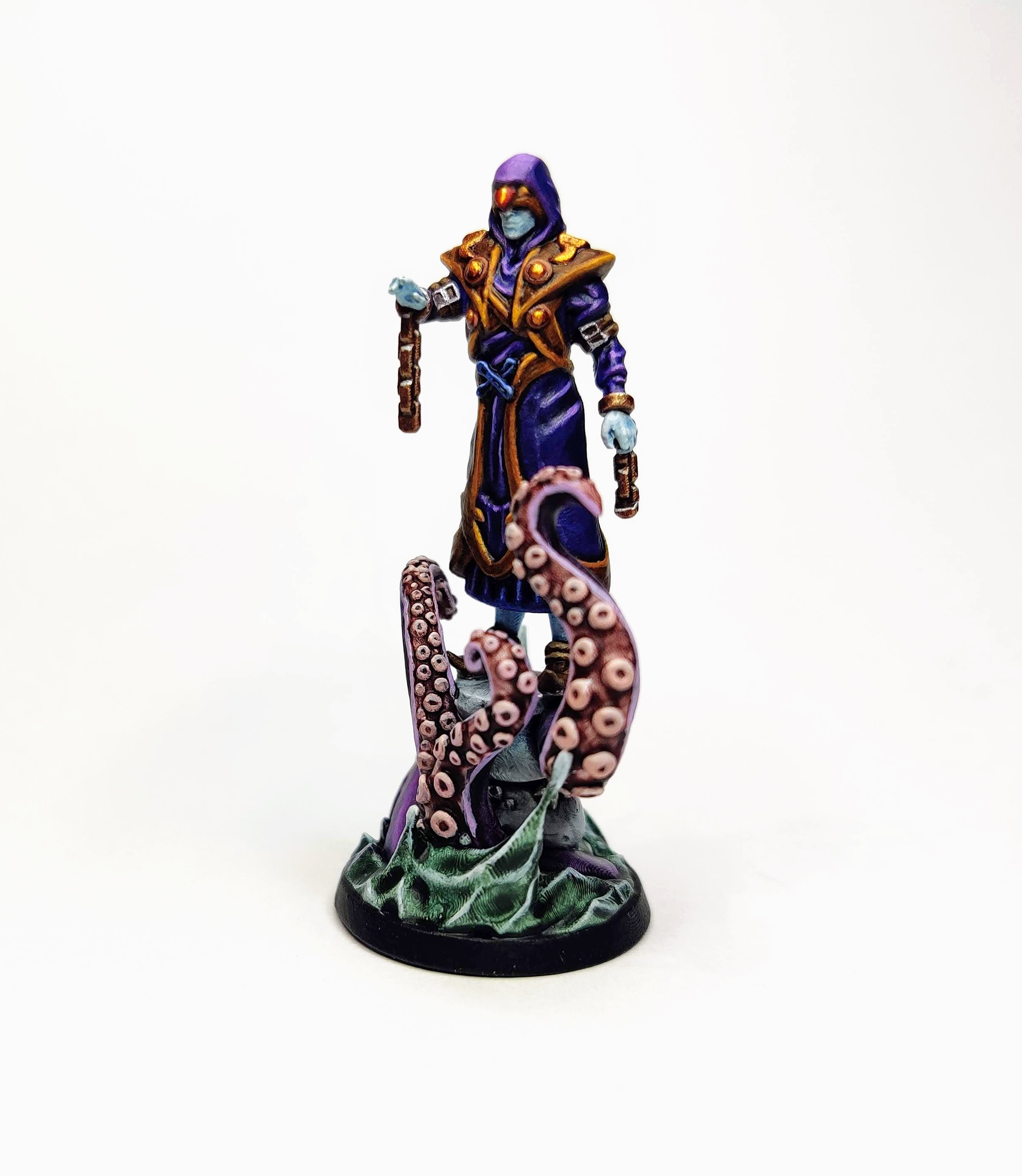 3D Printable Dark Cultist / Evil Chained Sorcerer / Demon & Devil ...