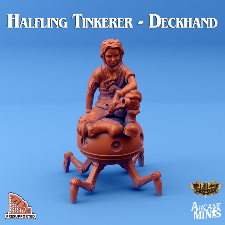 3D Printable Deckhands - Pack 4 by Sordane Publishing