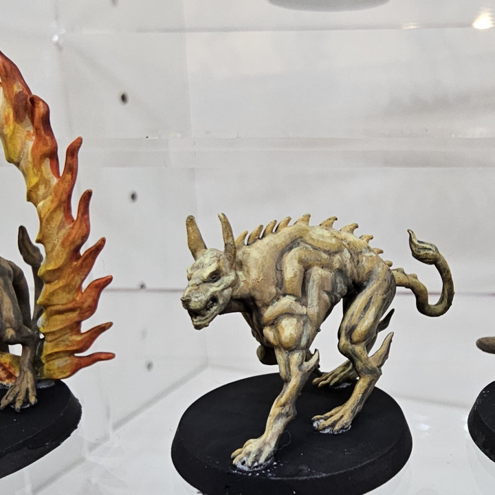 3D Print of Portal Dog Set / Blink Hound / Demon Canine by mikemeyer2