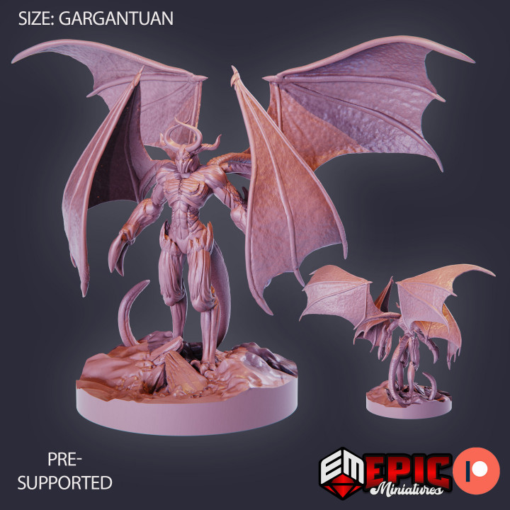 3D Printable Abaddon / Demon Lord of Hell / Great Devil General / King of the Bottomless Pit by ...