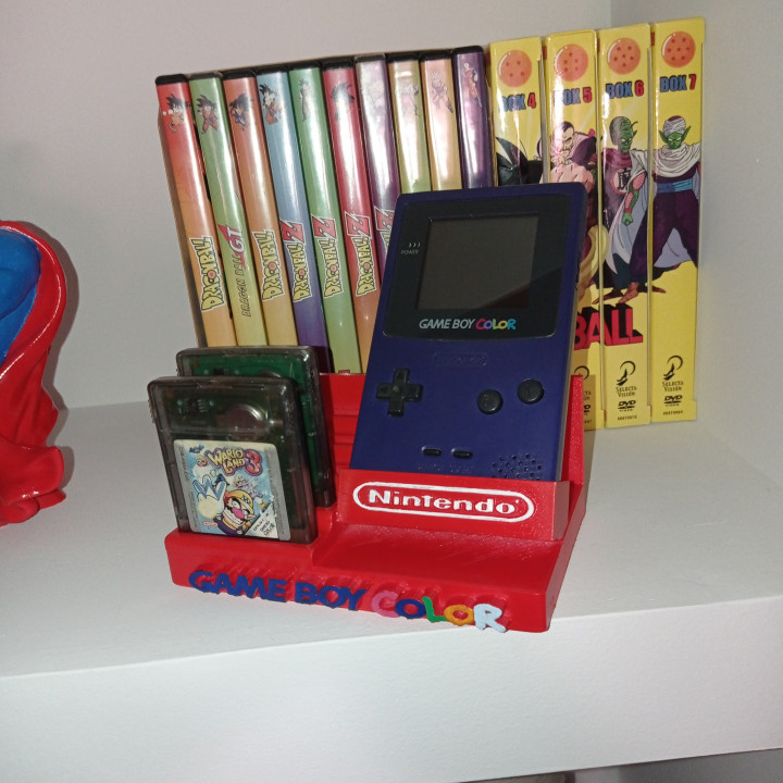 3D Printable gameboy color stand by Jaume Huguet