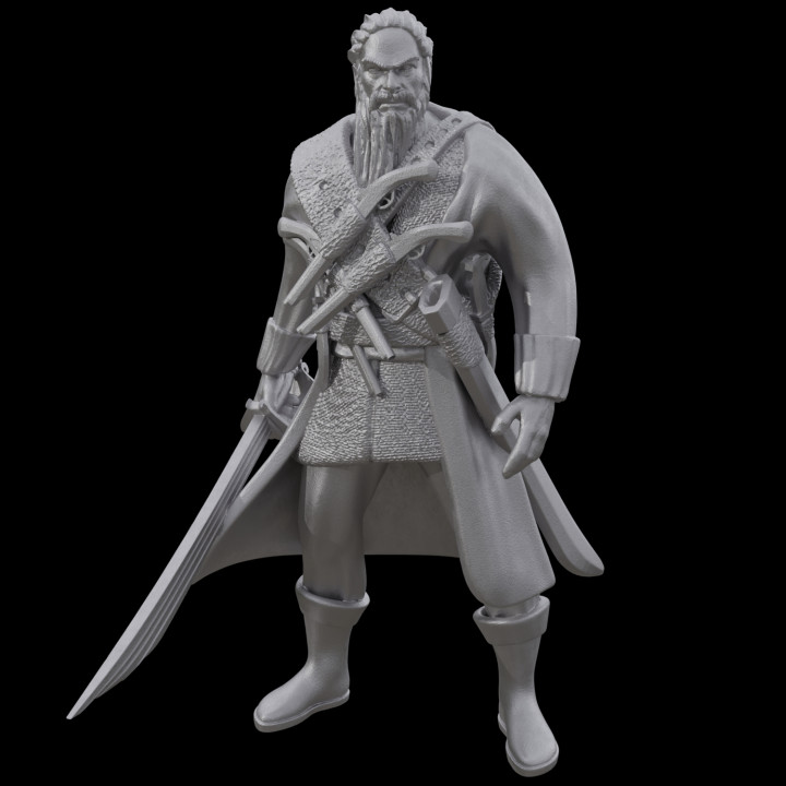 3D Printable Cpt Blackbeard - Pirates and Swashbucklers Kickstarter by ...