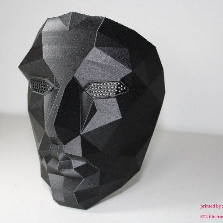 3D Print of Squid Game Mask – Front Man Mask 3D Print Model by ...