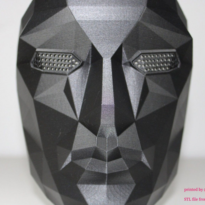 3D Print of Squid Game Mask – Front Man Mask 3D Print Model by ...