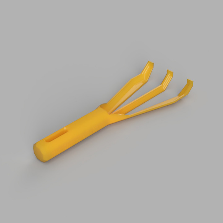 3D Printable Rake MK2 by Dan Ouellet